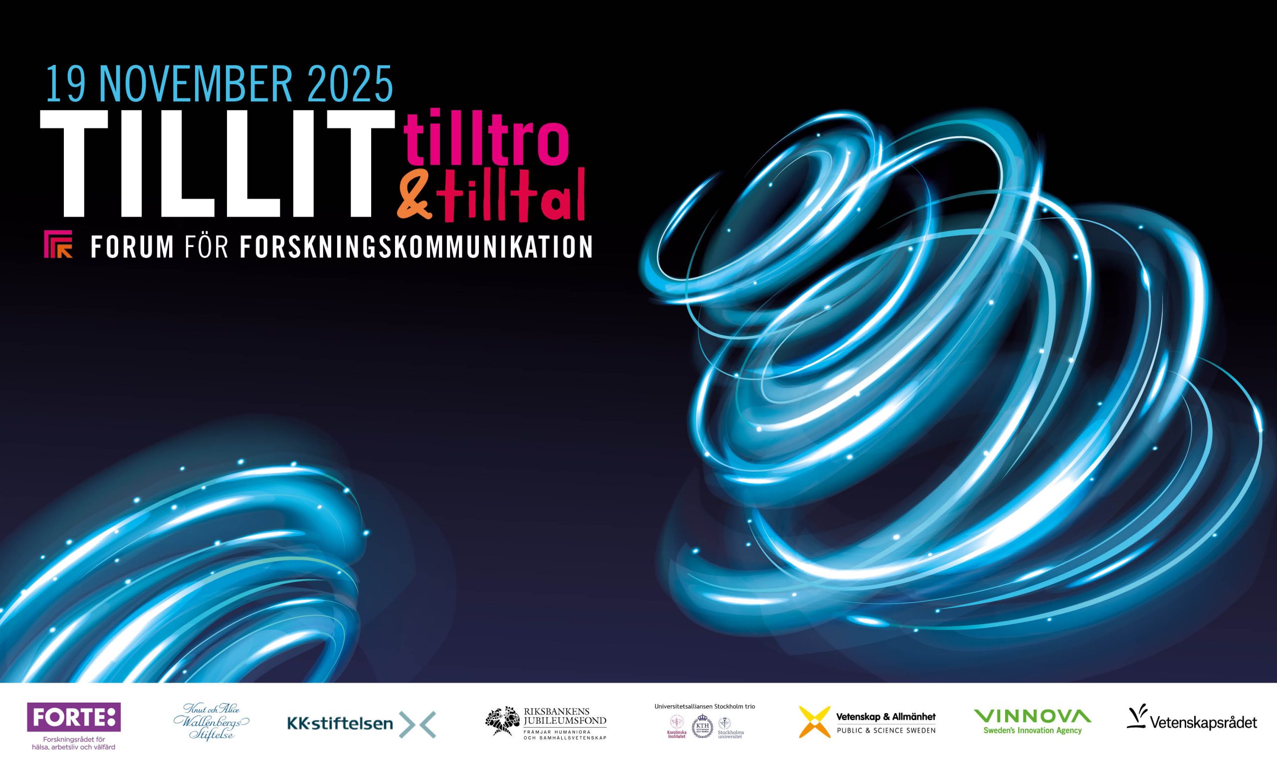 FFF 2025: Tillit, tilltro och tilltal - Forum för forskningskommunikation